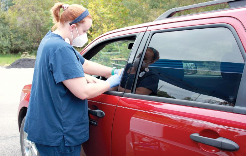 Hospital offers drive-thru flu clinic | News, Sports, Jobs - The ...